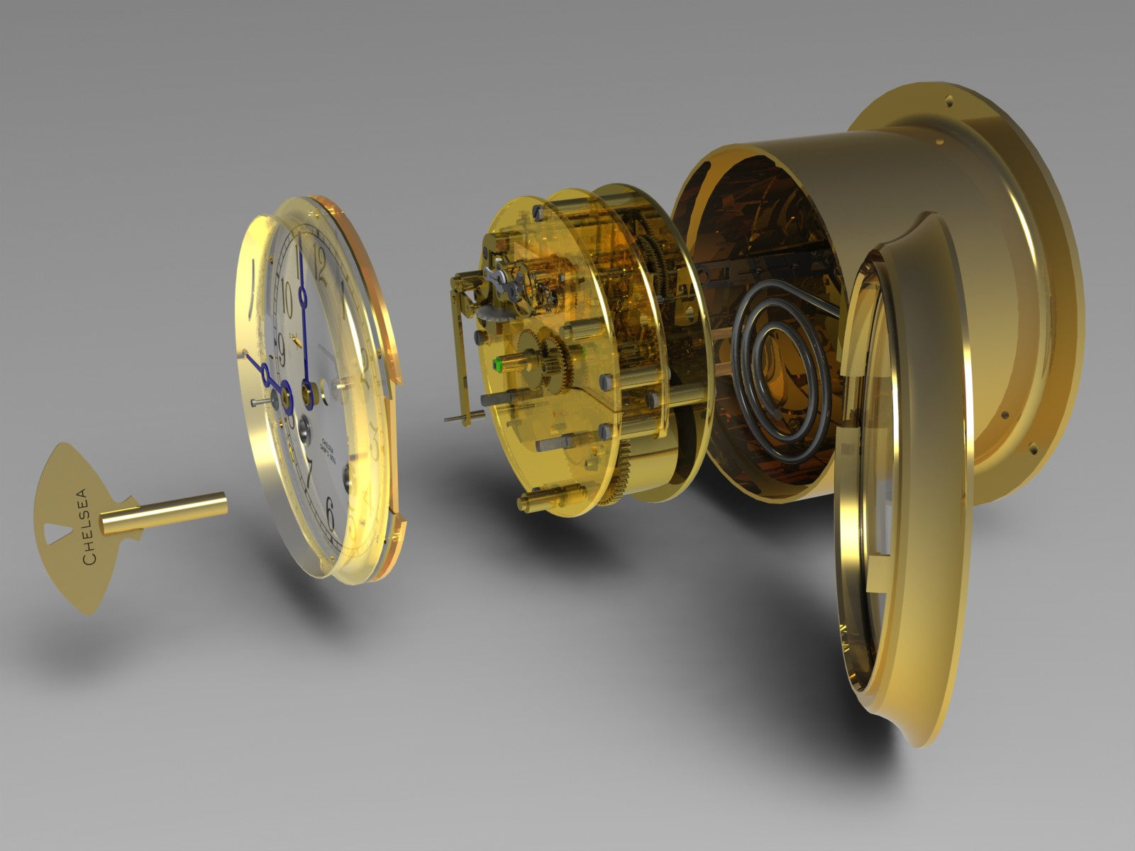 Inside the Chelsea Ship's Bell Clock – Chelsea Clock