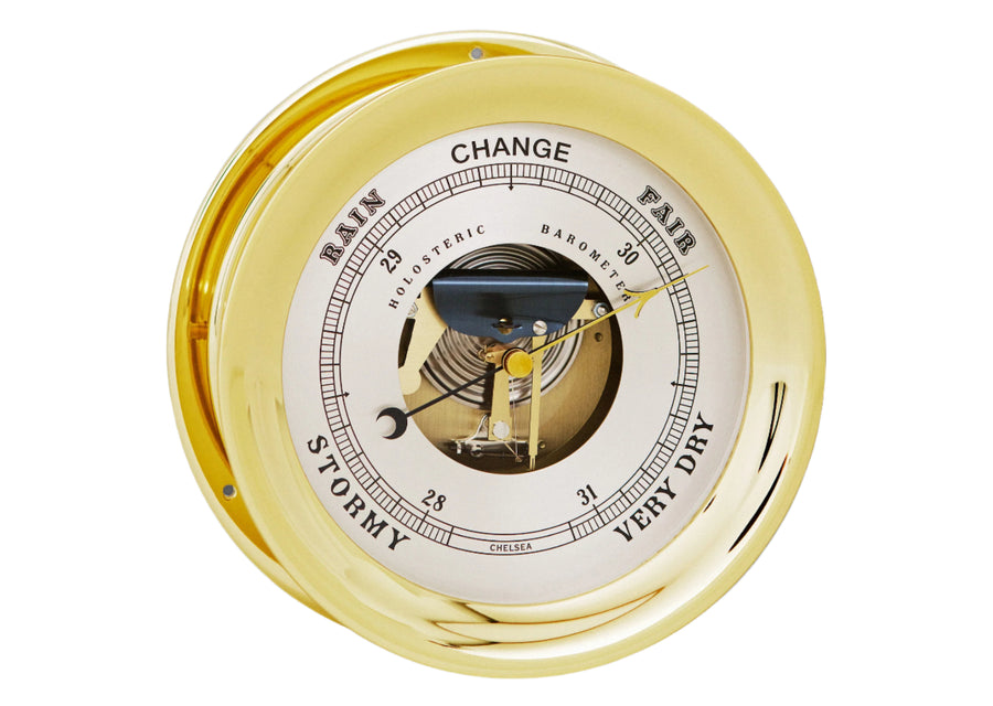 Handcrafted Nautical Barometers - Weather Barometers – Chelsea Clock