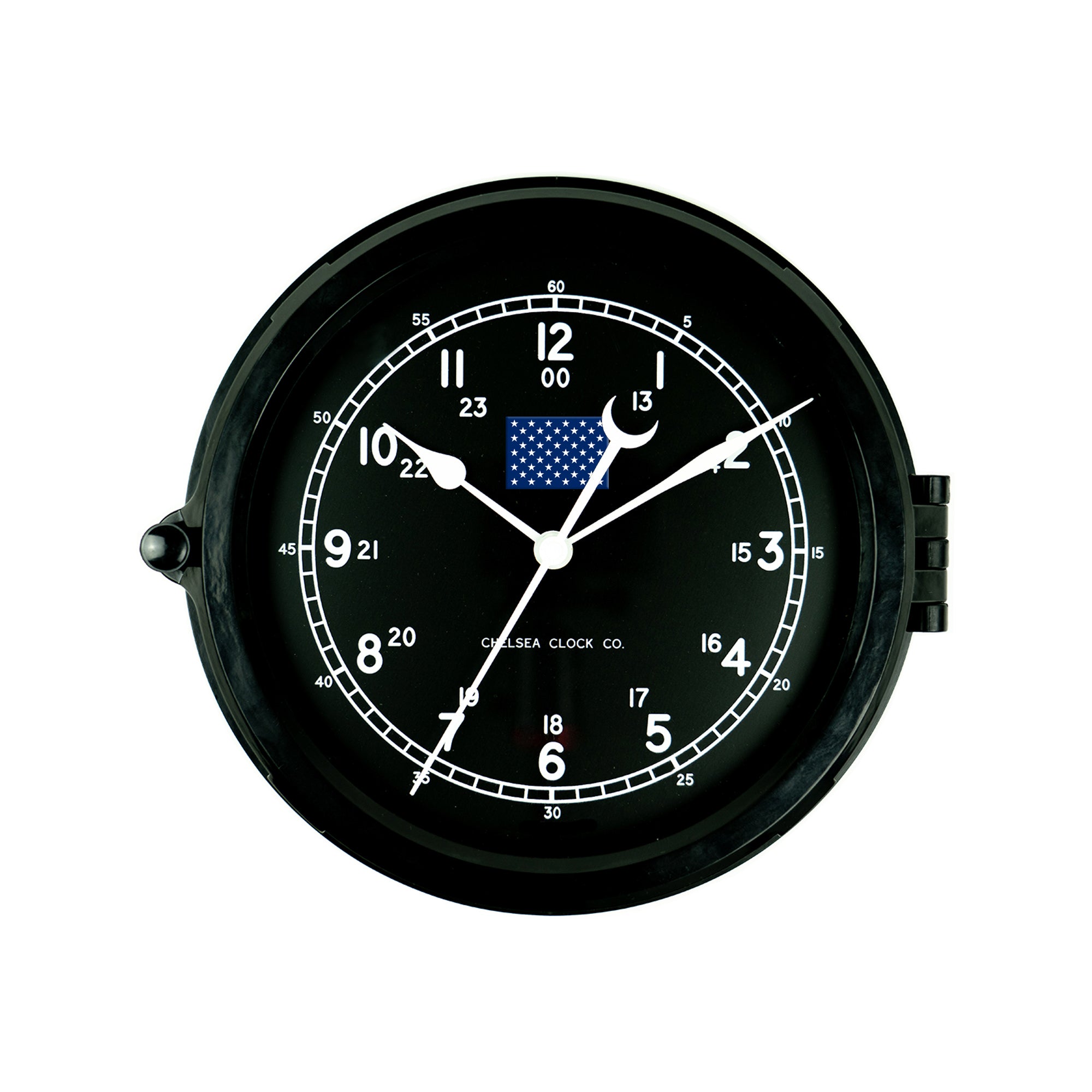 Naval Deck Clock | Black U.S. Navy Jack of the United States – Chelsea ...