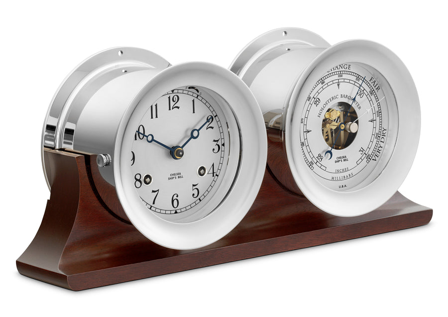 Handcrafted Nautical Barometers - Weather Barometers – Chelsea Clock