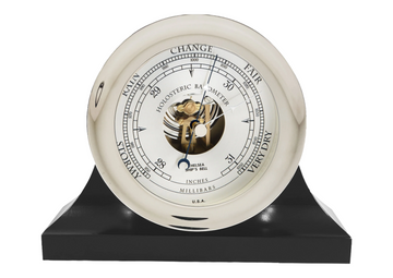 Handcrafted Nautical Barometers - Weather Barometers – Chelsea Clock