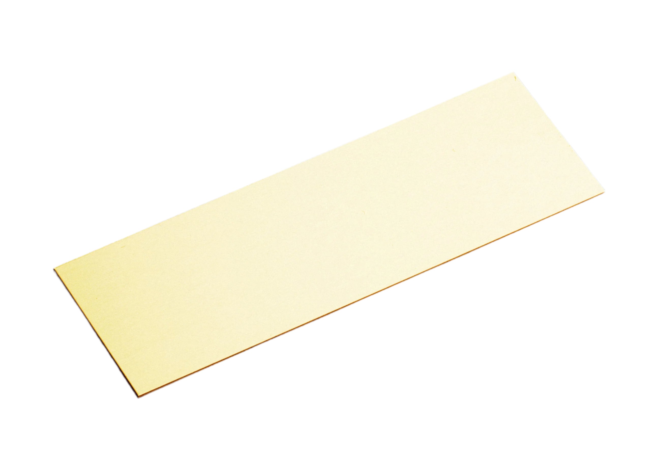 Flat Brass Plate Engraving 1" x 3" - Chelsea Clock