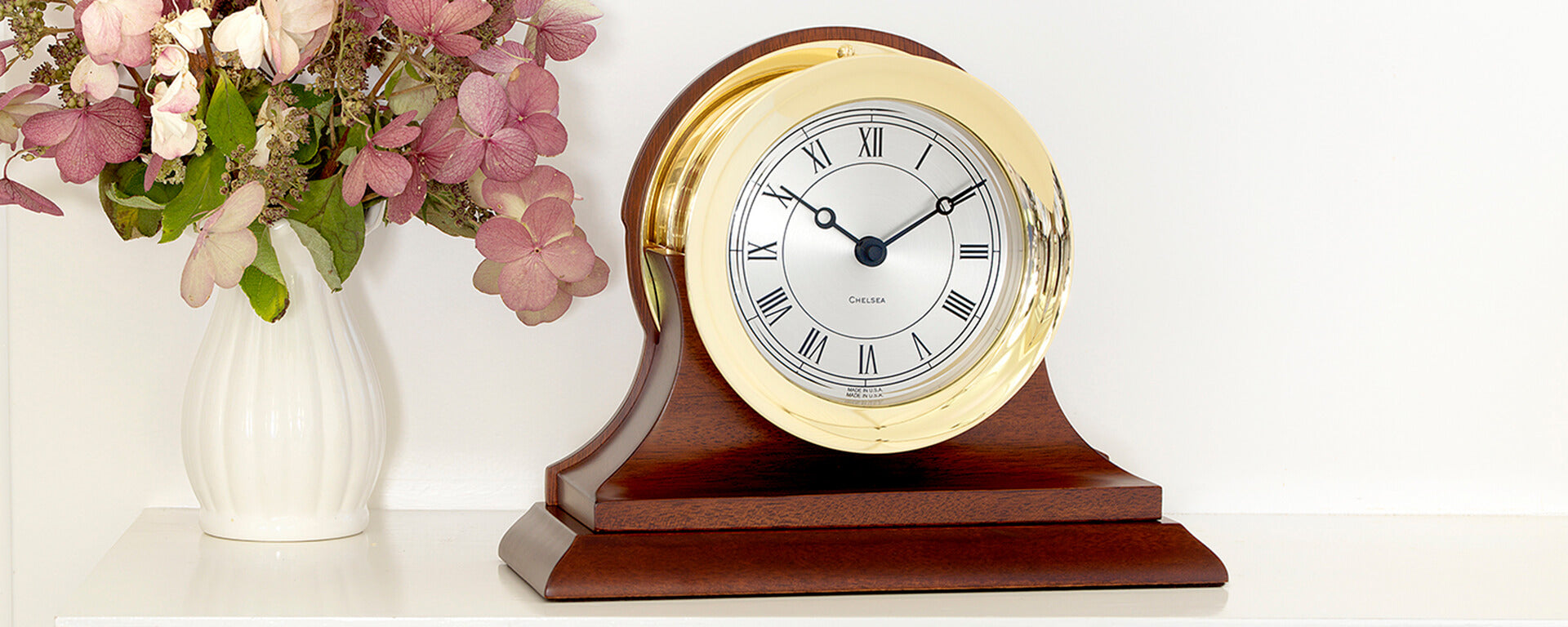 Brass Mantel Clocks & Nickel Clocks — Chelsea Clock